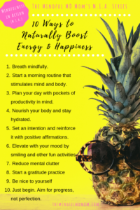 10 Natural Ways to Boost Energy and Happiness - Mindful MD Mom